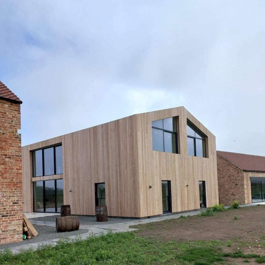 SIBERIAN LARCH CLADDING BATTENS 20MM THICK - PREMIUM GRADE – Bradgate ...